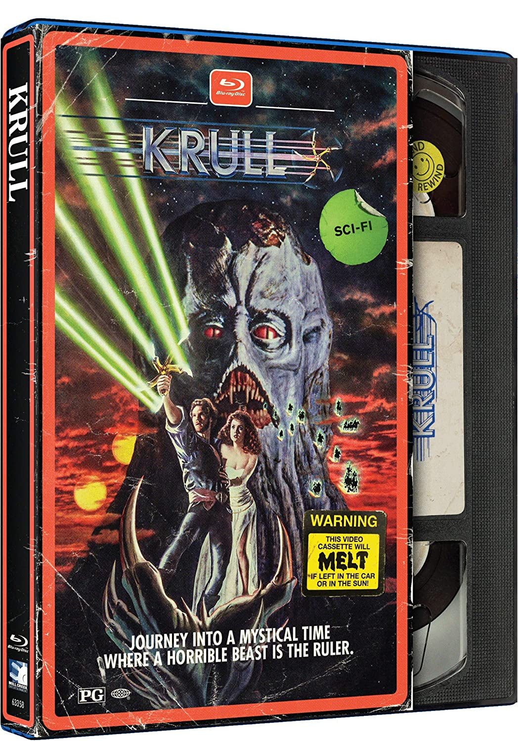 Krull (Retro VHS Packaging) – Orbit DVD