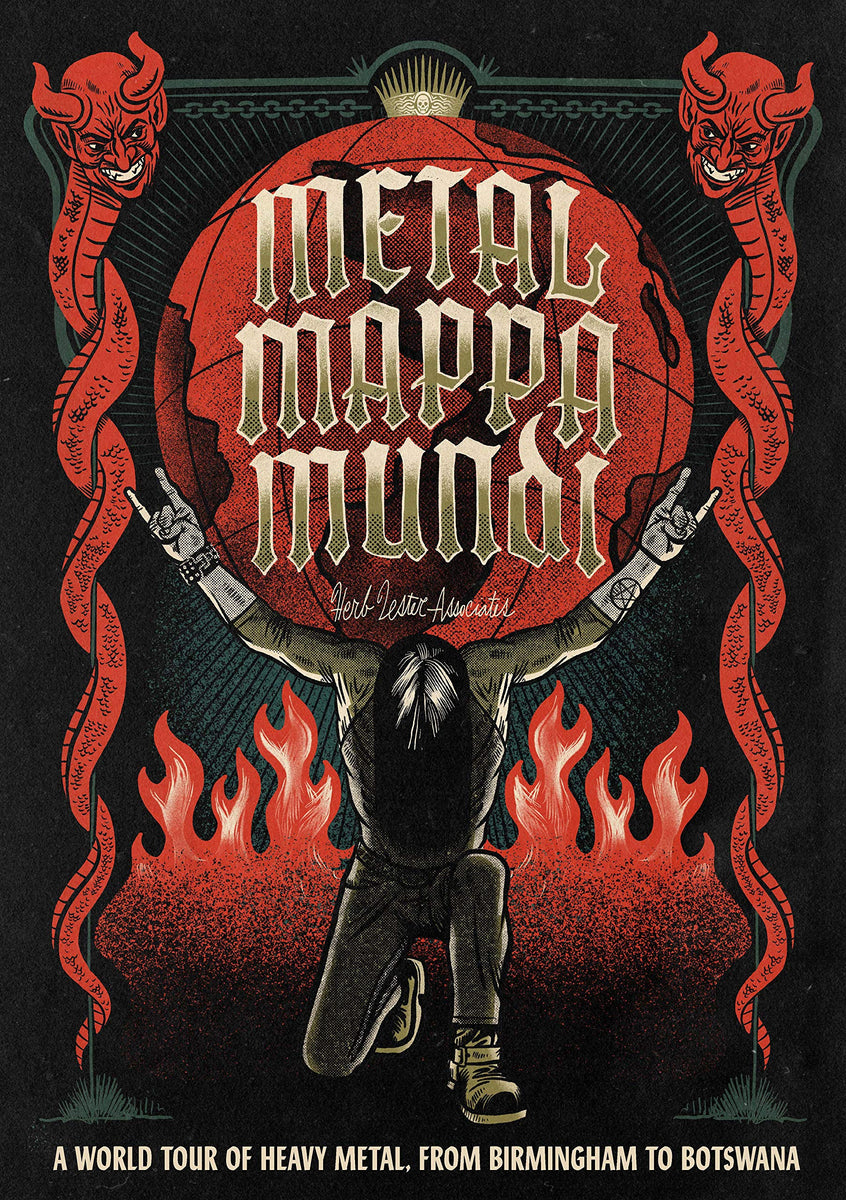 Metal Mappa Mundi (Map) – Orbit DVD