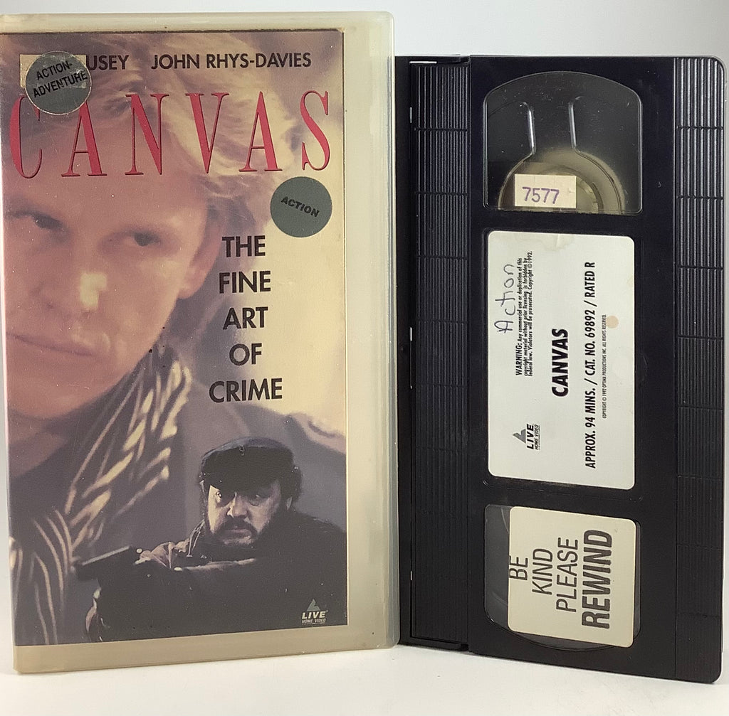 Canvas Cut Box VHS – Orbit DVD