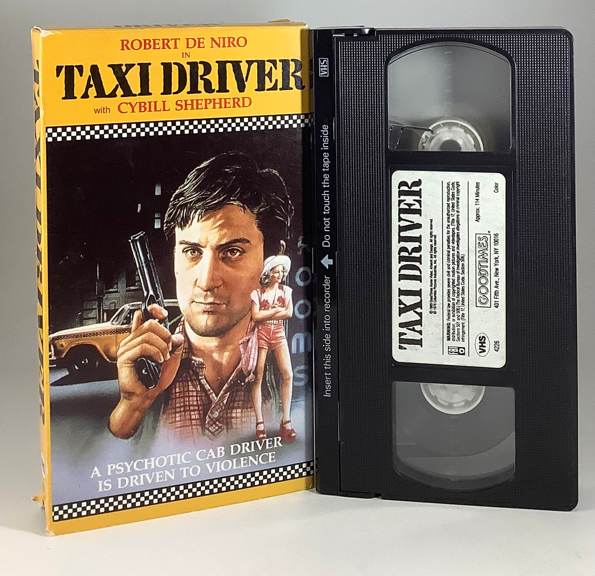 Taxi Driver VHS – Orbit DVD