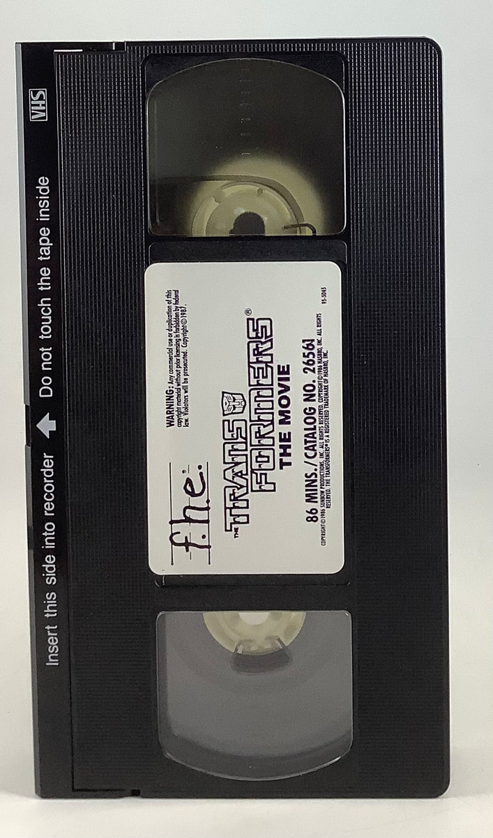 Transformers: the Movie VHS – Orbit DVD