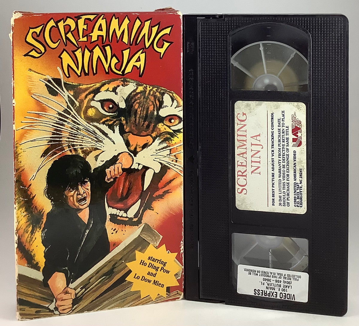 Screaming Ninja VHS – Orbit DVD