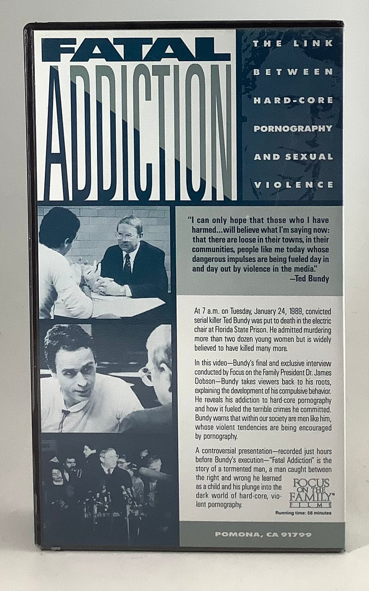 Fatal Addiction: Ted Bundy's Final Interview Clamshell VHS – Orbit DVD