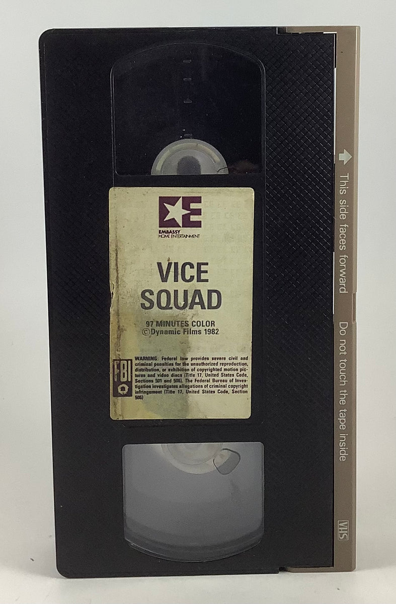 Vice Squad VHS – Orbit DVD
