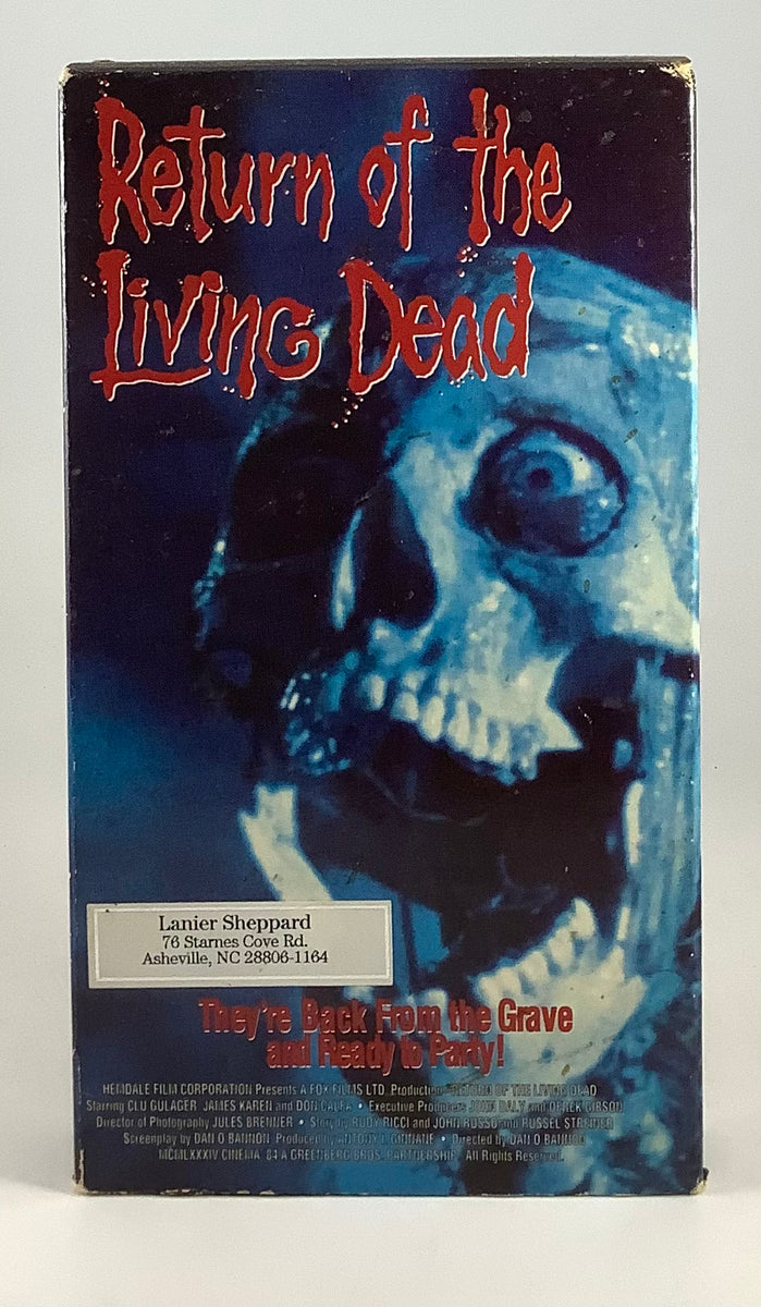 Return of the Living Dead VHS – Orbit DVD