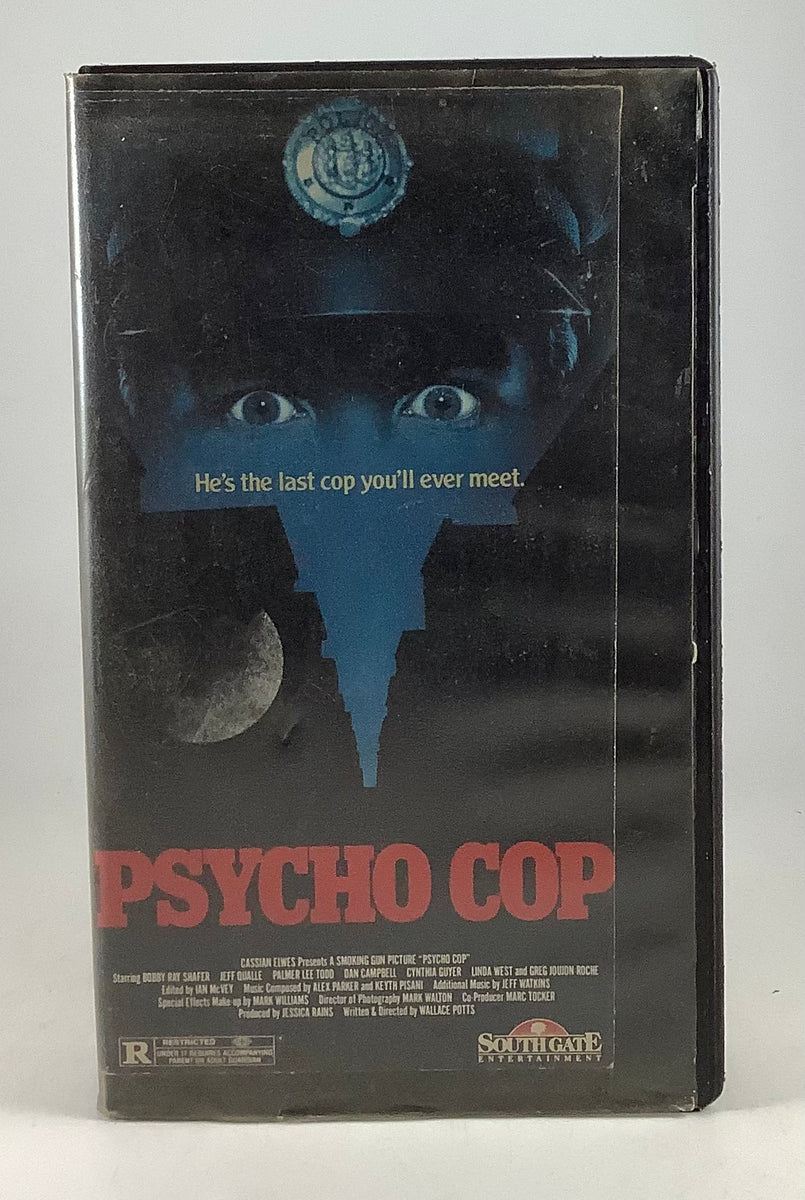 Psycho Cop Cut box VHS – Orbit DVD