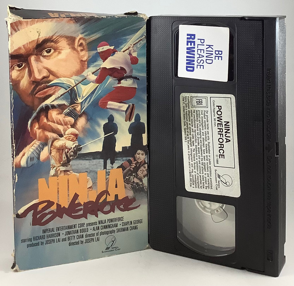 Ninja Powerforce VHS – Orbit DVD