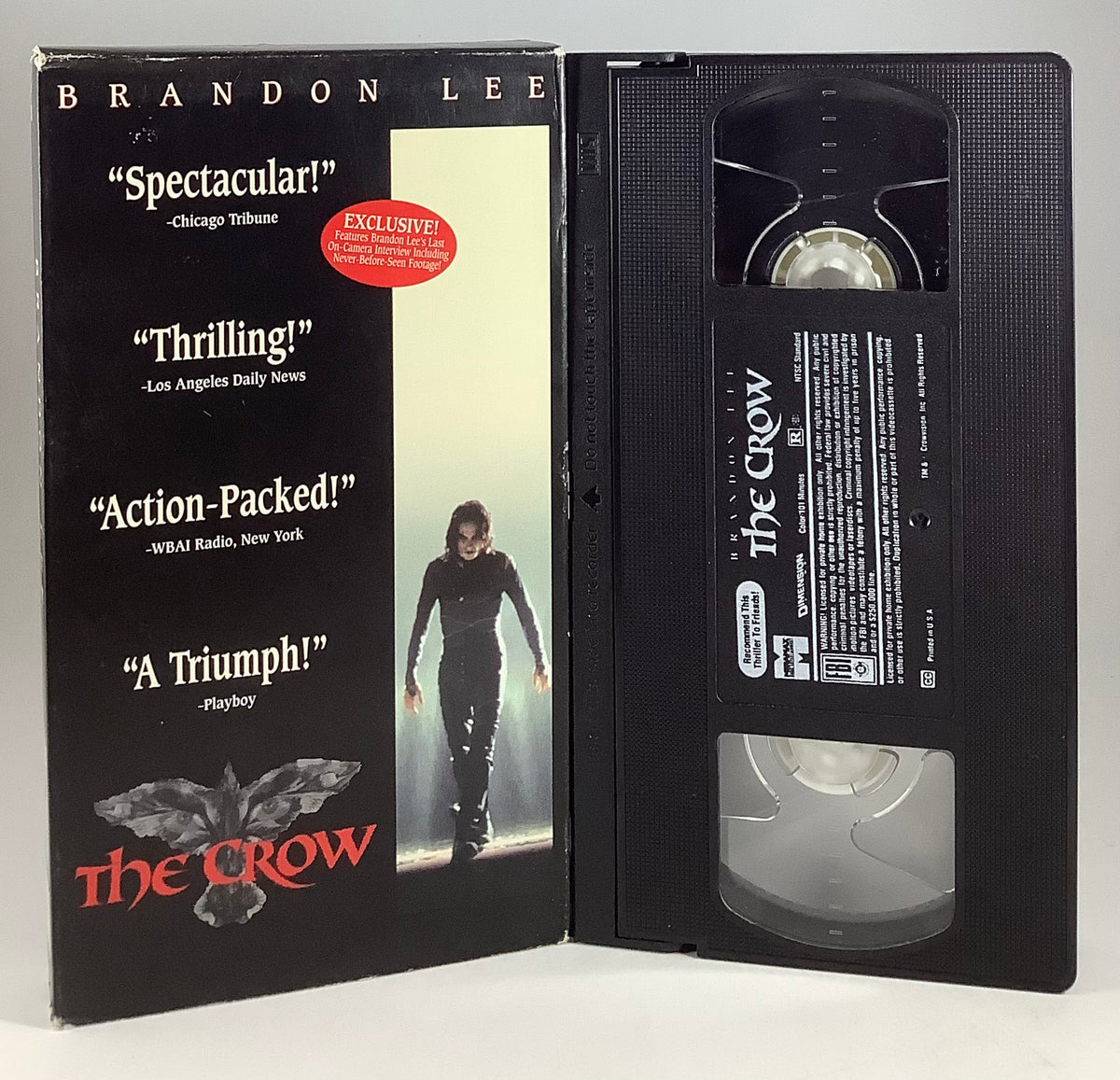 The Crow (Copy B) VHS – Orbit DVD
