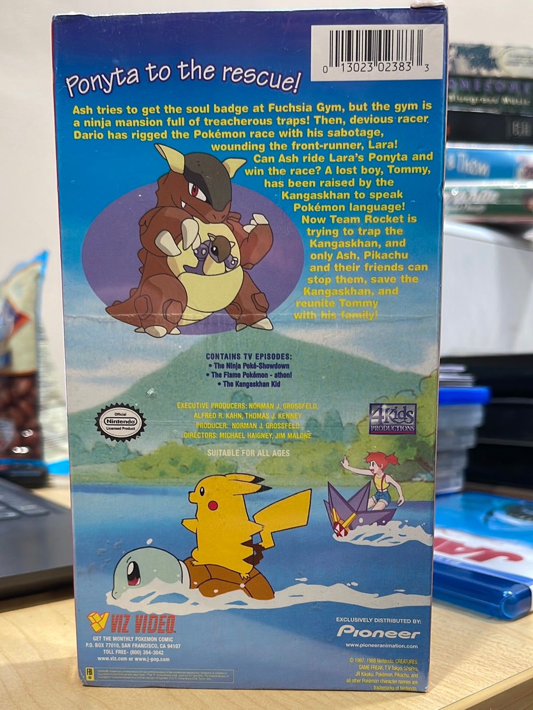 Pokemon The Great Race VHS NEW – Orbit DVD