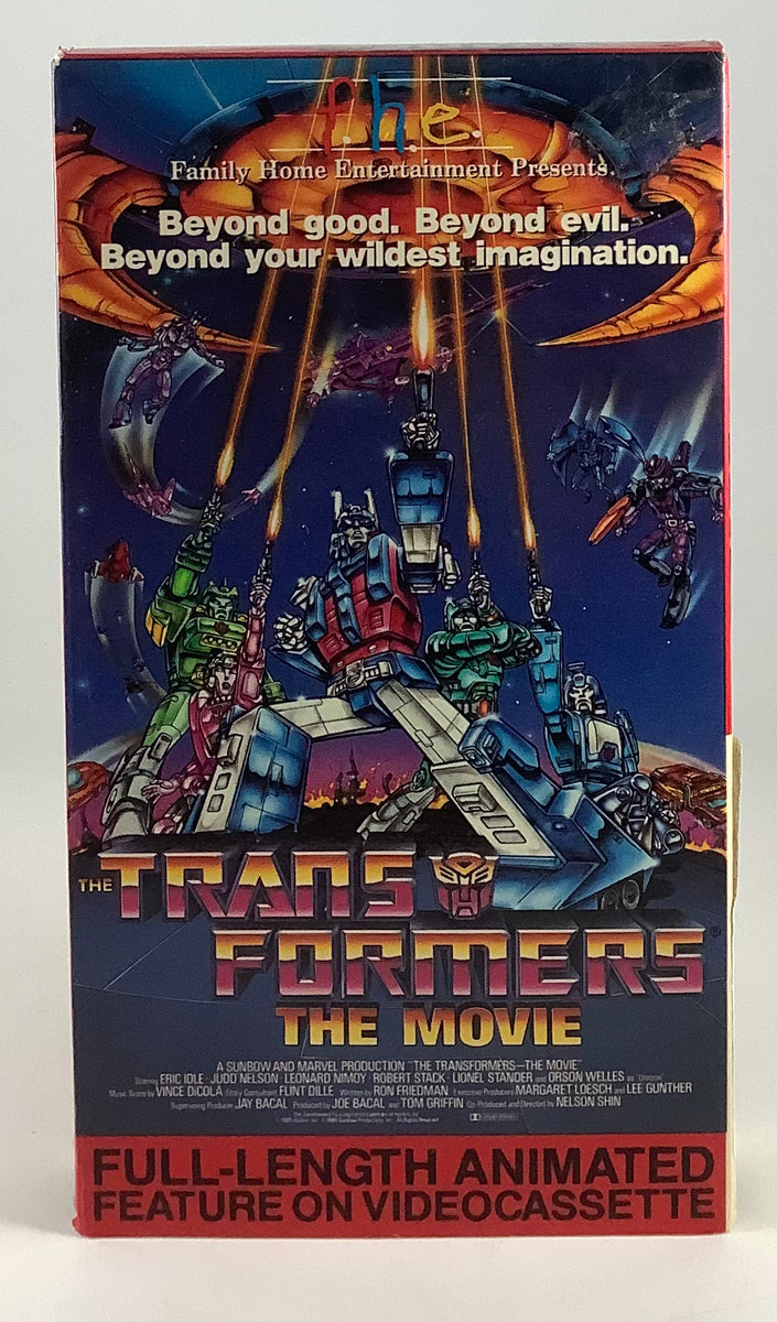 Transformers: the Movie VHS – Orbit DVD