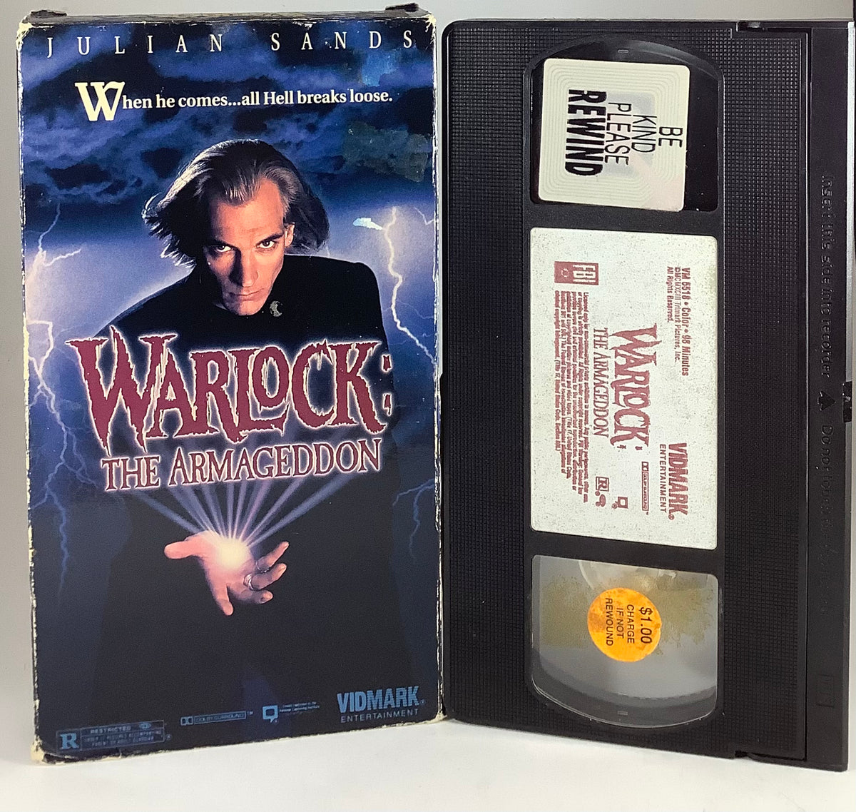 Warlock (Vidmark) VHS – Orbit DVD