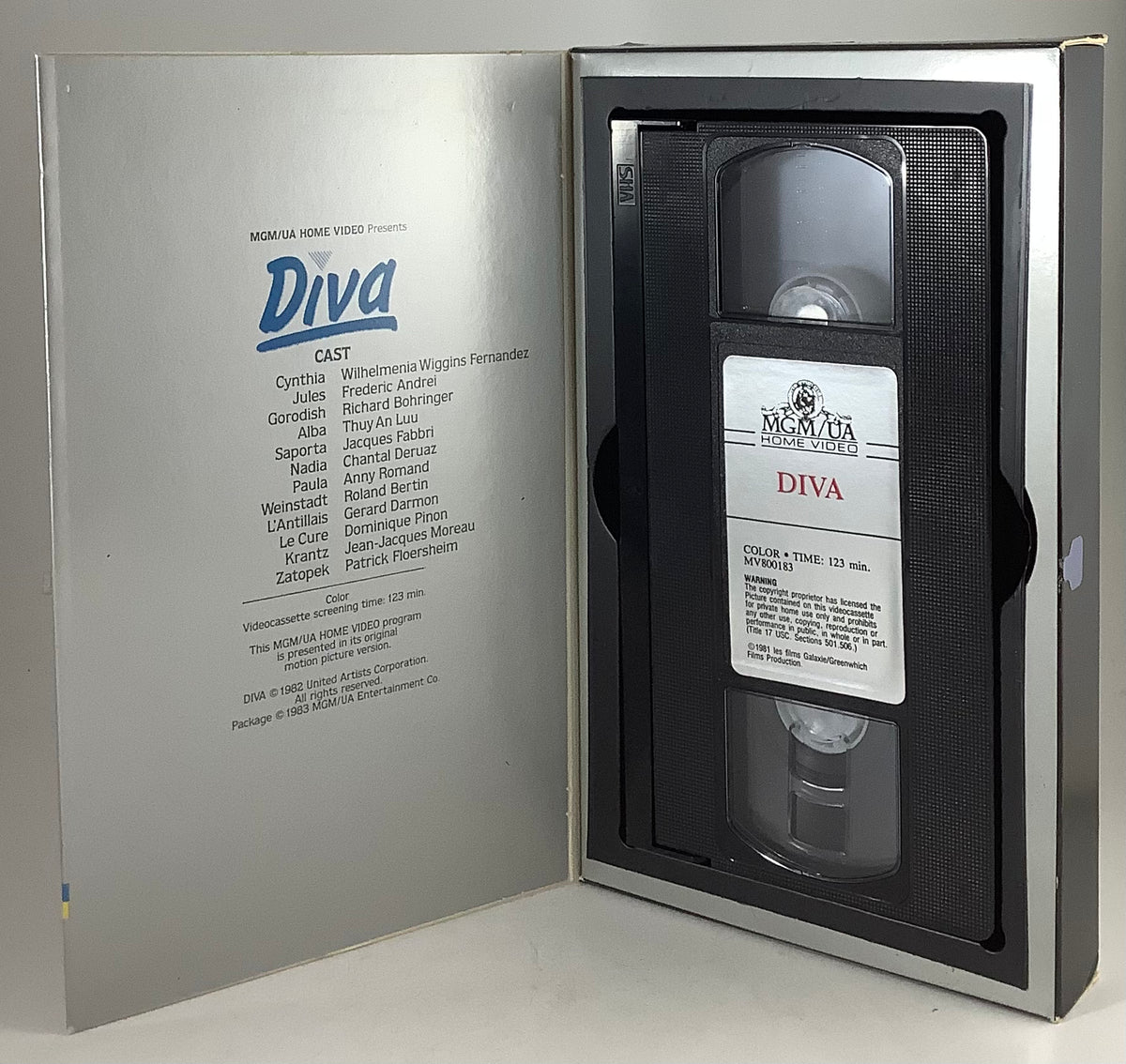 Diva Big Box VHS – Orbit DVD