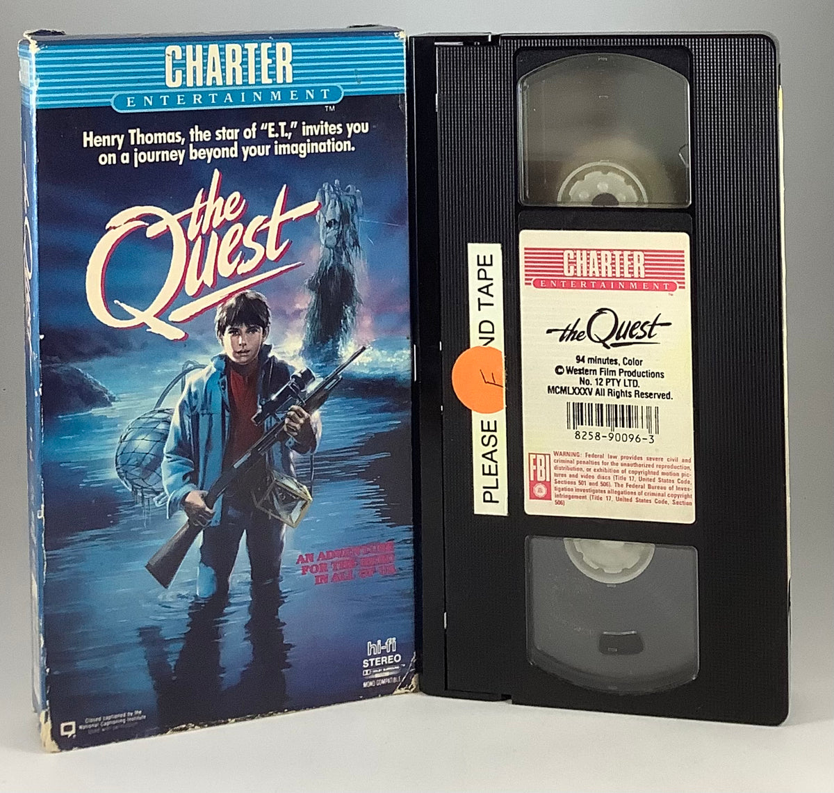 The Quest VHS – Orbit DVD