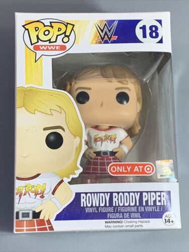 Rowdy Roddy Piper WWE Funko Pop #18 – Orbit DVD